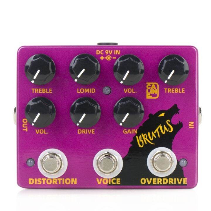 Caline DCP-02 BRUTUS Distortion Overdrive Effect Pedal Guitar ...