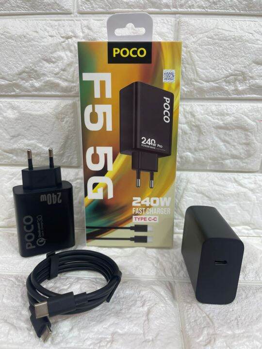 Fast Charging Charger casan cas Terbaru tipe TYPE C TO C POCO F5 5G ...
