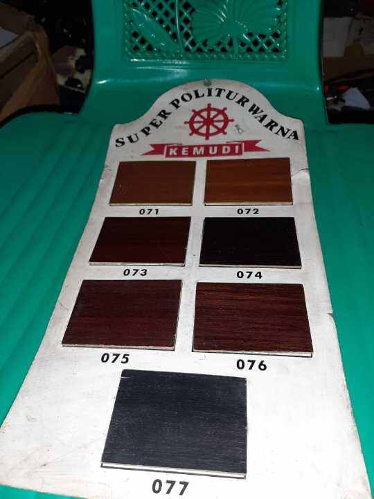 Politur Kemudi / Cat Kayu Super Politur Warna Serbaguna / Plitur ...