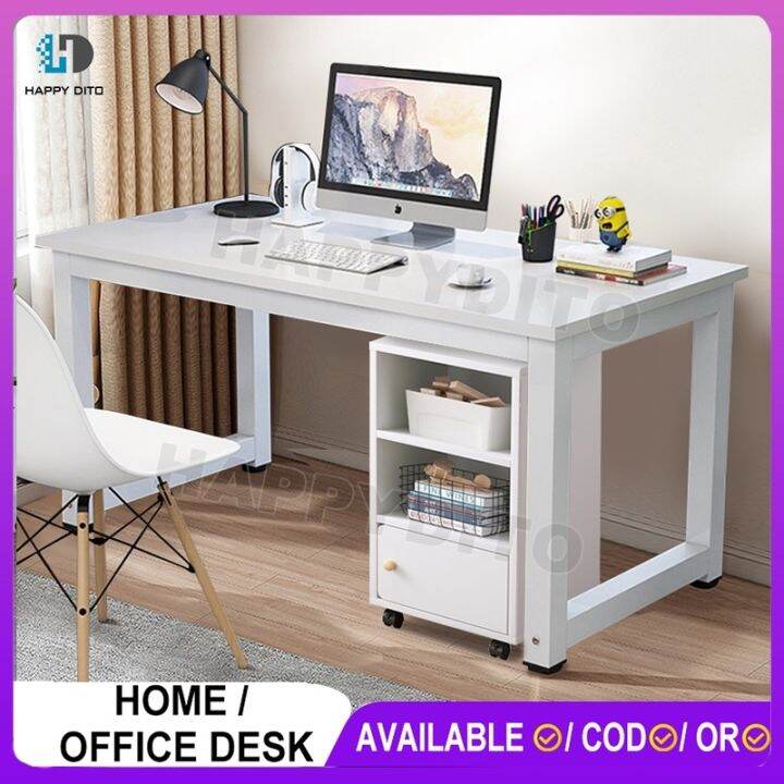 COD [ 140 cm ] Computer TABLE DESK wooden and student Study table ...