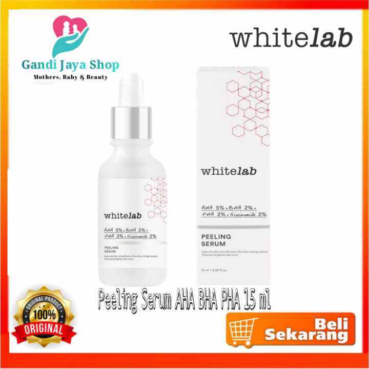 WHITELAB Peeling Serum AHA BHA PHA 15 ml Original | Lazada Indonesia