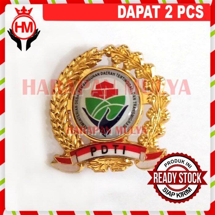 Pin Logo PDTI Pin Pembangunan Daerah Model Padi Dan Kapas - Harapan ...