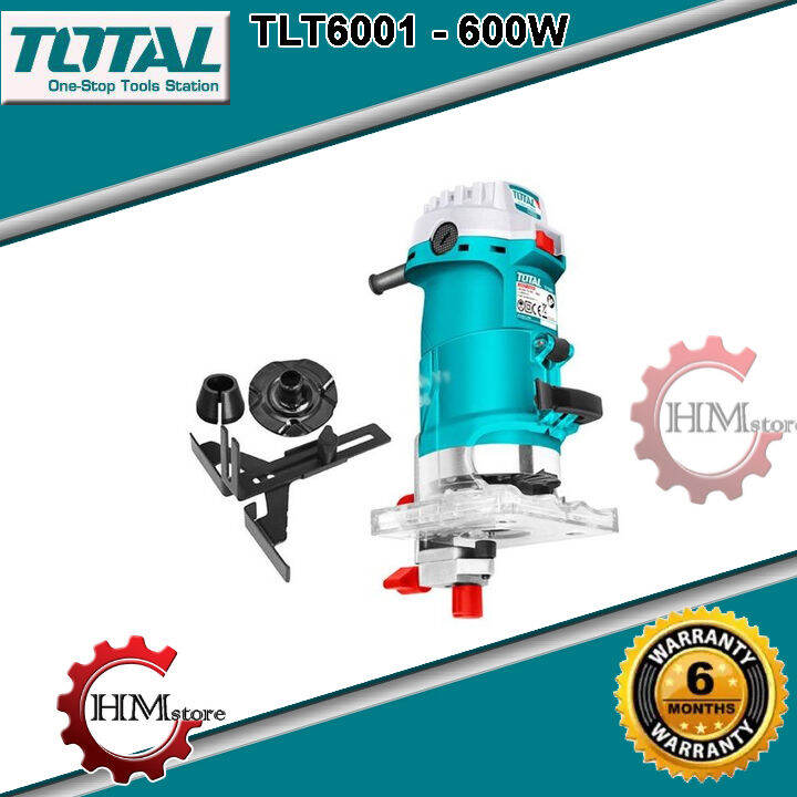 Máy phay Total TLT6001, công suất 600w - Máy phay gỗ cầm tay, máy soi ...