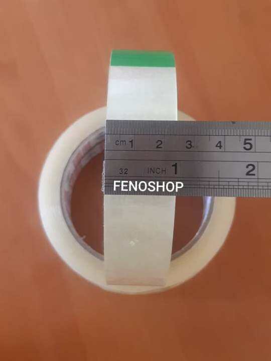 Lakban Sumo Tape HIJAU/ Opp Sumo Tape/ Lakban Bening 1 Inch Harga ...