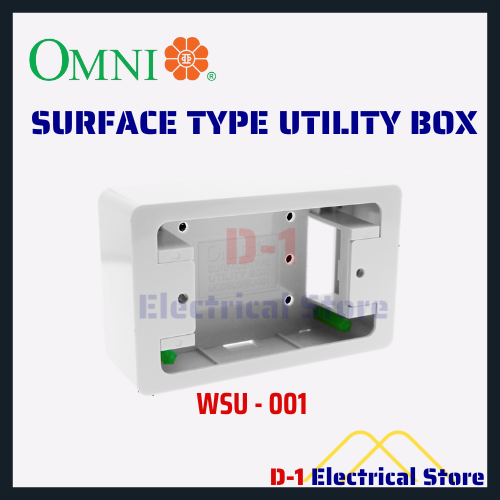 OMNI Surface Type Utility Box - WSU 001 | Lazada PH