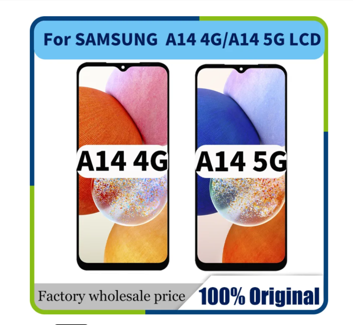 Original For Samsung Galaxy A14 5G SM-A146B A146U A146P /A14 4G SM ...