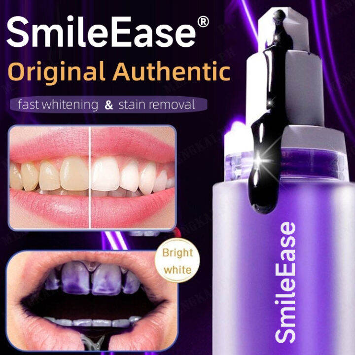 Smile Ease Toothpaste V34 Colour Correct Whitening Teeth Tartar Plaque ...