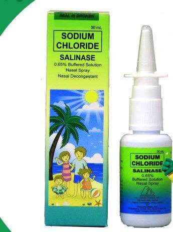 Salinase- sodium chloride SPRAY 30ml and SALINASE DROPS 60ml for Nose ...
