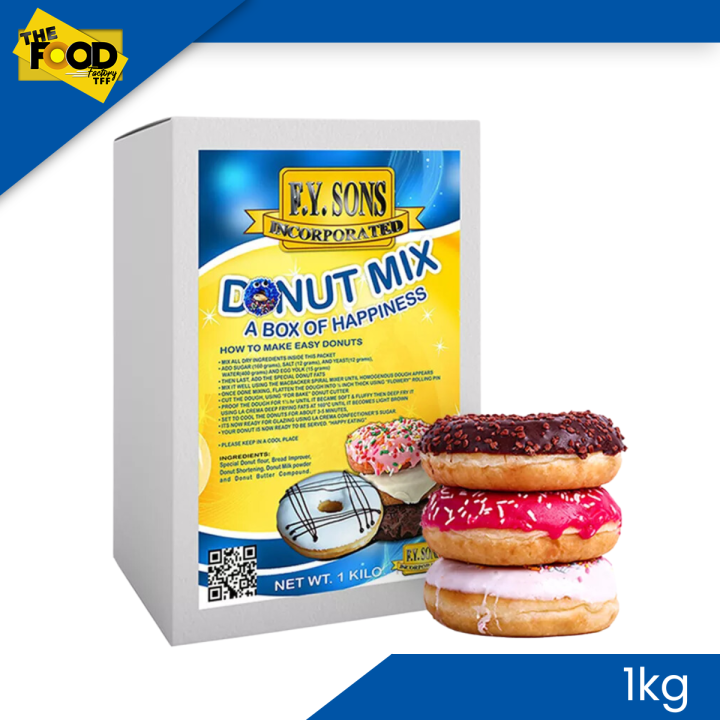 Donut Mix Ready to use Dry Baking Ingredients 1kg | Lazada PH