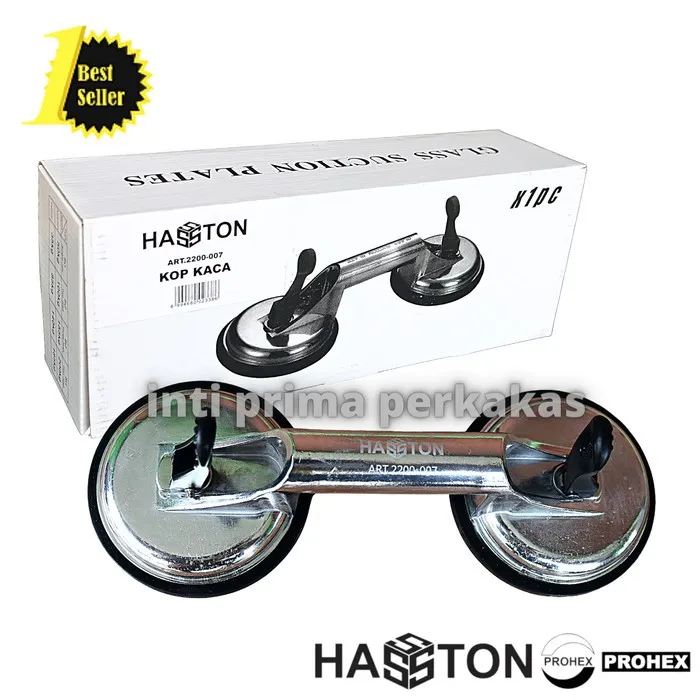 Kop kaca 2 kaki gagang besi Haston (Glass Suction HASSTON) | Lazada Indonesia