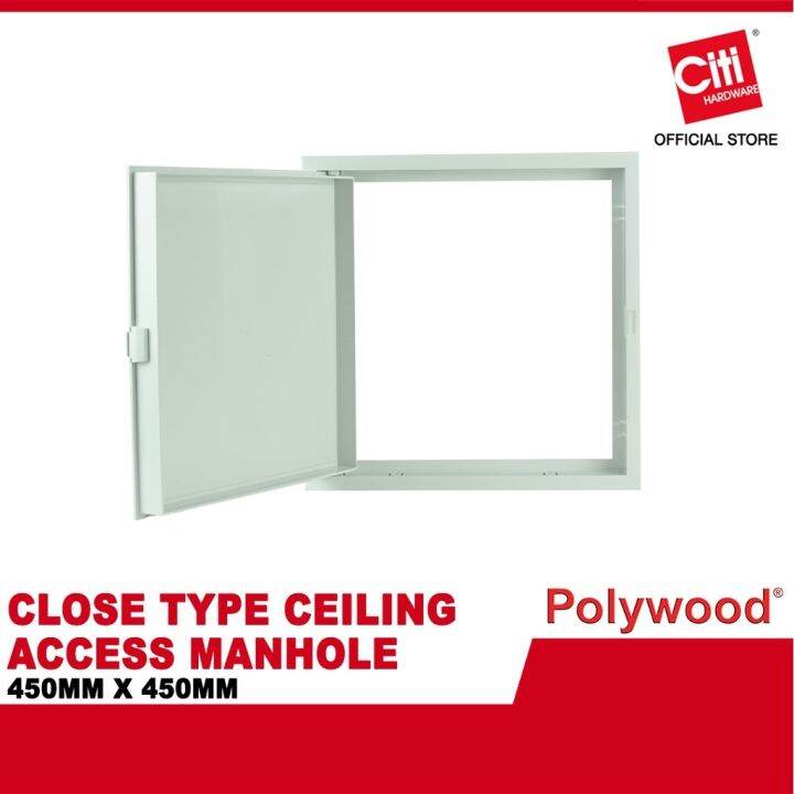 POLYWOOD CEILING ACCESS MANHOLE 450 x 450mm SERIES | Lazada PH