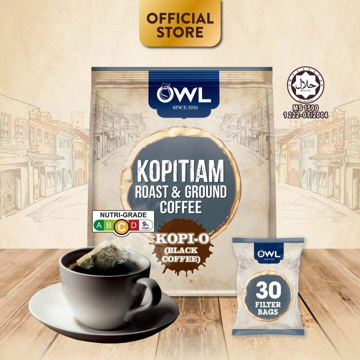 OWL Kopitiam Roast & Ground Kopi-O Coffee, 30 sachets | Lazada Singapore