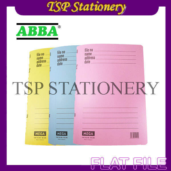 ABBA MEGA 102UK MANILA FLAT SPRING FILE (THICK PAPER) | Lazada