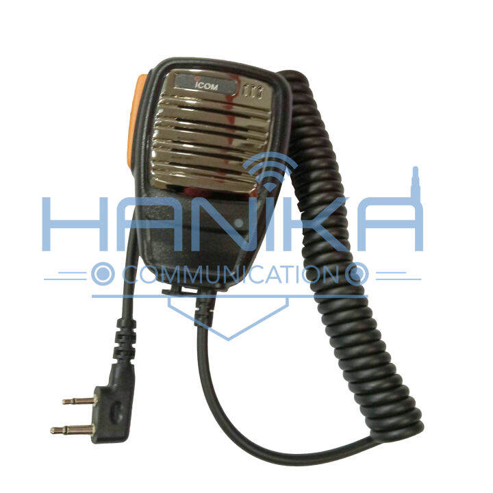 Hand Mic HT Icom Chrome V80 V86 Handmic Alinco CRX1 CRX3 CRX5 W10 A10 ...