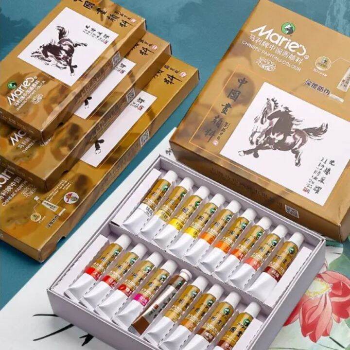 Marie's Chinese Painting Colour Color 5ml/12ml ...