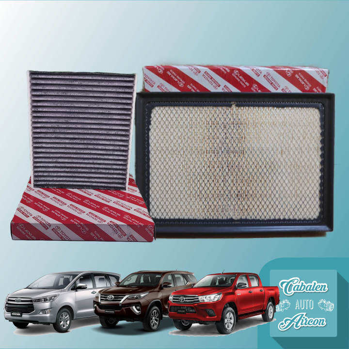 Package Air Intake and Cabin Aircon Filter for Toyota New Innova (2016 ...