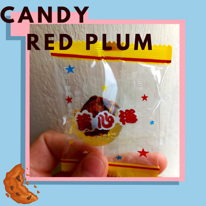 【SNACK】Ready Stock 🇲🇾 太阳黄心糖 / 黄心糖/ 梅心糖/ Red Plum Candy / Gula Asam Mei ...
