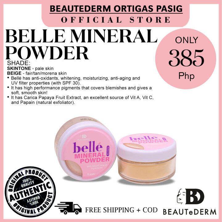 Beautederm Belle Mineral Powder Face Powder | Lazada PH