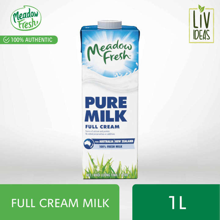 Meadow Fresh Full Cream UHT Milk 1 Liter / 1L | Lazada PH