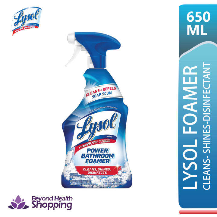 Lysol Power Bathroom Foamer 22fl Oz[650ml] Atlantic Fresh Scent Cleans