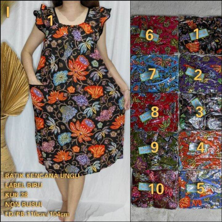 Daster Kencana Ungu yukensi 38 | Lazada Indonesia