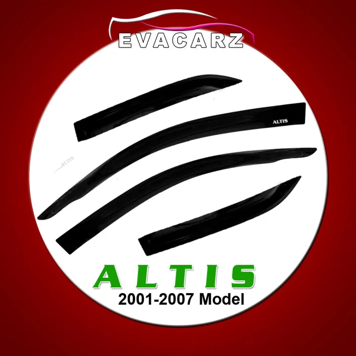 Window Door Visor for Corolla Altis 2001 to 2007 | Lazada PH