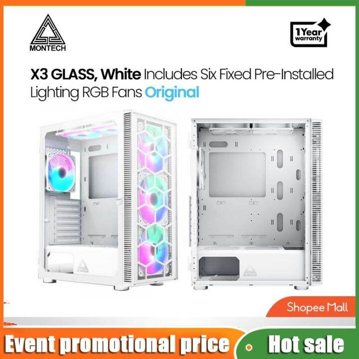 Montech X3 Glass RGB CPU Case PC Gaming Case | Lazada PH