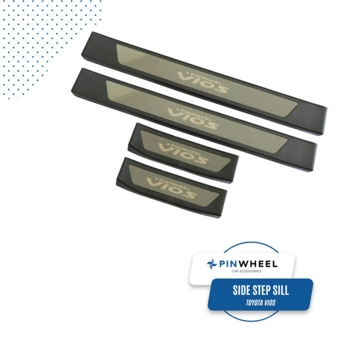 Toyota Vios 2018-2022 Pinwheel Side Step Sill | Lazada PH