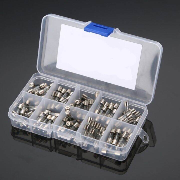 Car fuse 6x30MM for Fast Blow Glass Fuse Assortment Kit 0.5A to 20A ...