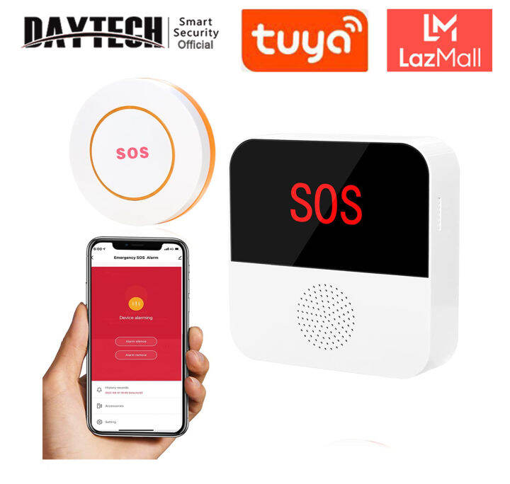 5.5 Daytechอินเตอร์เน็ตไร้สายสมาร์ทผู้ดูแลไร้สายเพจเจอร์ระบบปุ่มโทรพยาบาลระบบแจ้งเตือนสำTY03 ...