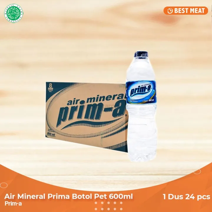 Air mineral Prima Botol Pet 600ml (24pcs) | Lazada Indonesia