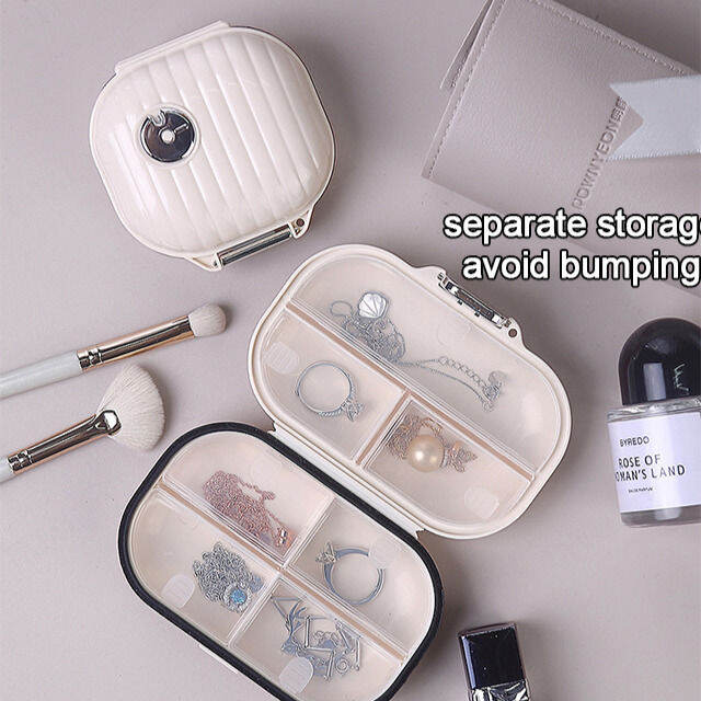caiti022 Japanese style 7-day portable pill box divided into mini ...