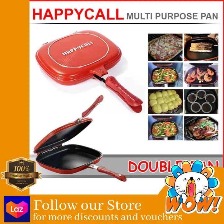 100% ORIGINAL HAPPY/CALL DOUBLE SIDED PAN, ORIGINAL HAPPY/CALL DOUBLE ...