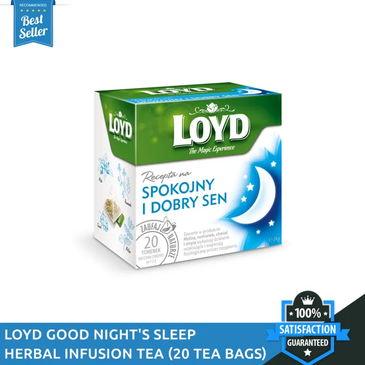 Loyd Good Night's Sleep Herbal Infusion Tea (20 tea bags) | Lazada PH