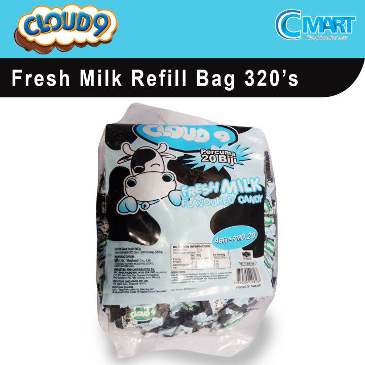 Cloud 9 Fresh Milk Candy 320's x 2.5GM | Lazada