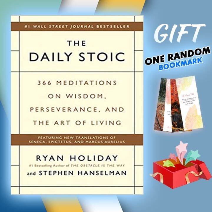 (onhand) The Daily Stoic by Ryan Holiday/Stephen Hanselman English Book ...