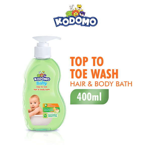 Kodomo Top To Toe Wash Pump 400 mL | Lazada Indonesia