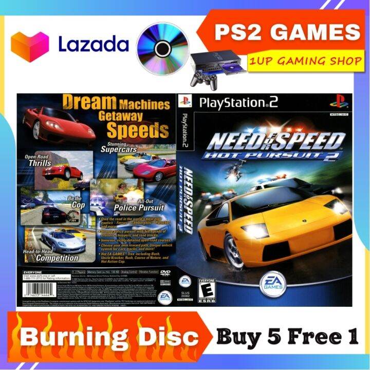 Kaset DVD Game PS2 Need for Speed Hot Pursuit 2 | Lazada Indonesia