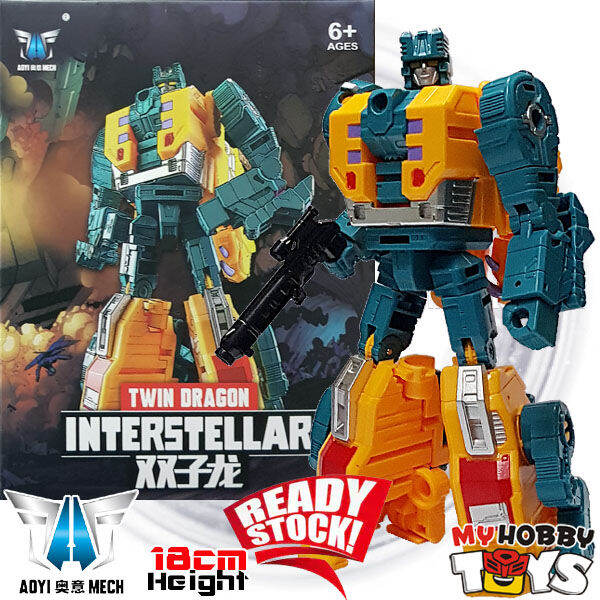 Aoyi Mech Transformable Robot - H6002-6C Twin Dragon ( BMB KO Oversize ...