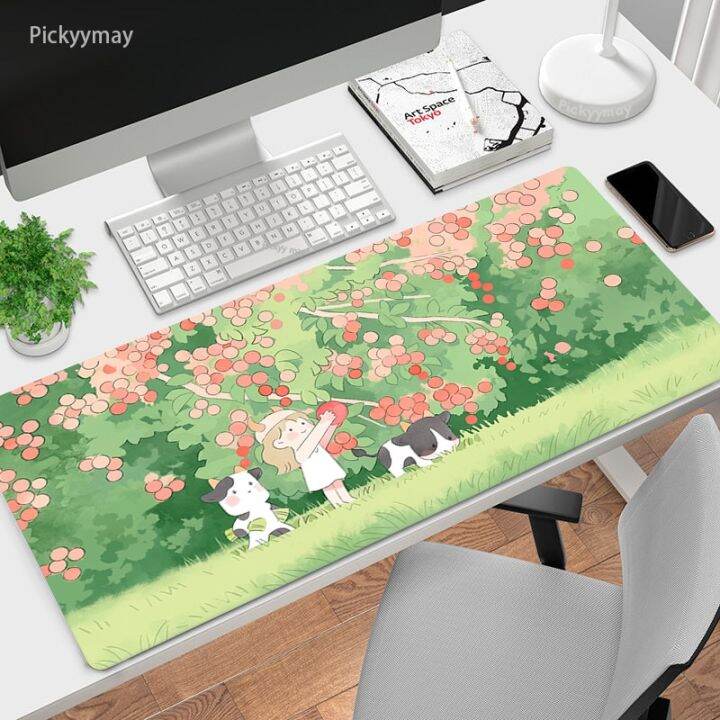 Mouse Pad Kawaii Keyboard Pad Mousepad Cute Rug Pc Office Accessories ...