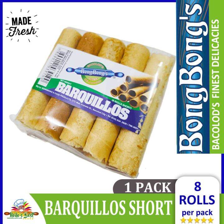 Bongbong's Barquillos Short | 100grams | Bacolod and Iloilo ...