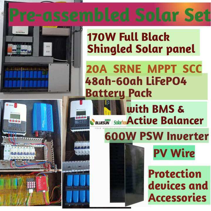 Solar Package, Pre-assembled Solar Set | Lazada PH