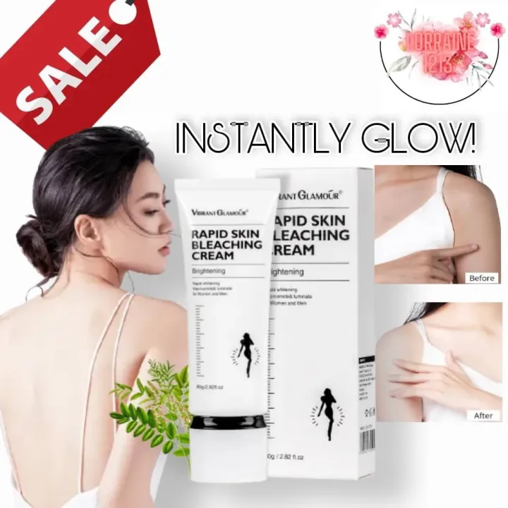 BEST SELLING VIBRANT GLAMOUR Rapid Skin Bleaching Cream Armpit Whitening Cream Body Creams ...