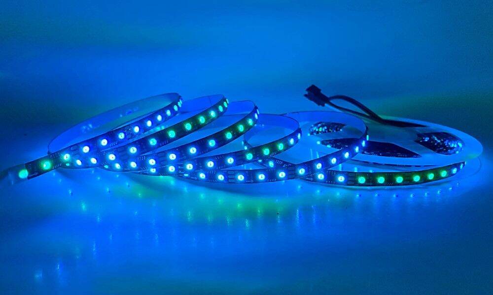 【LZ】 Dc12v ws2811 rgb led pixels luz de tira 3535 smd endereçável ...