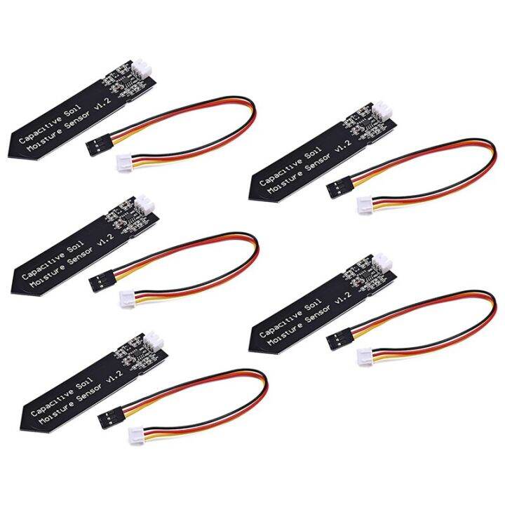Capacitive Soil Moisture Sensor Module Corrosion Resistant 3.3-5.5V ...