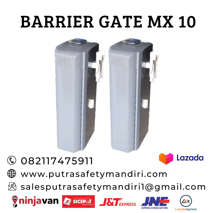 Barrier Gate Boom Mx 10 Palang Pintu Parkir Otomatis Kecepatan Buka 