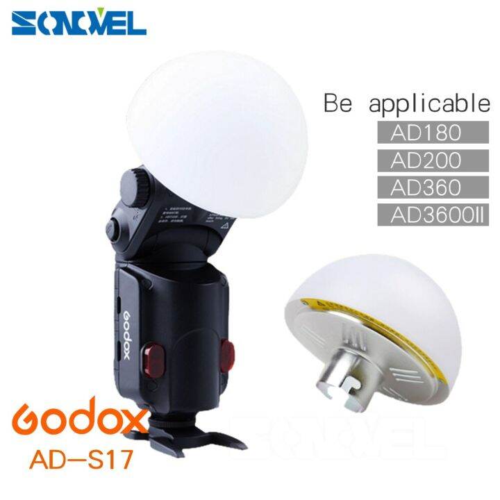 1 Godox AD-S17 180 Degrees Wide Angle Soft Focus Shade Diffuser For ...