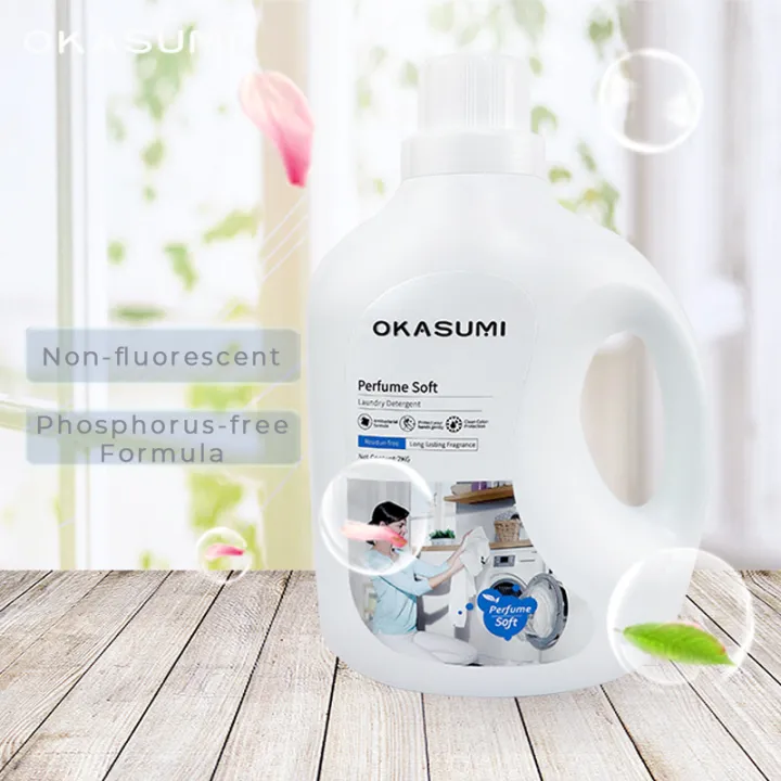 Antibacterial Laundry Washing Detergent 5 in1 Perfume Antibacterial Soft Detergent Deep Clean ...