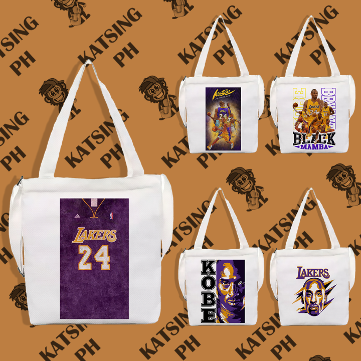 Kobe Pt.2 Inspired Sling Bag Katsa Canvas Crossbody Tote Bag Eco ...