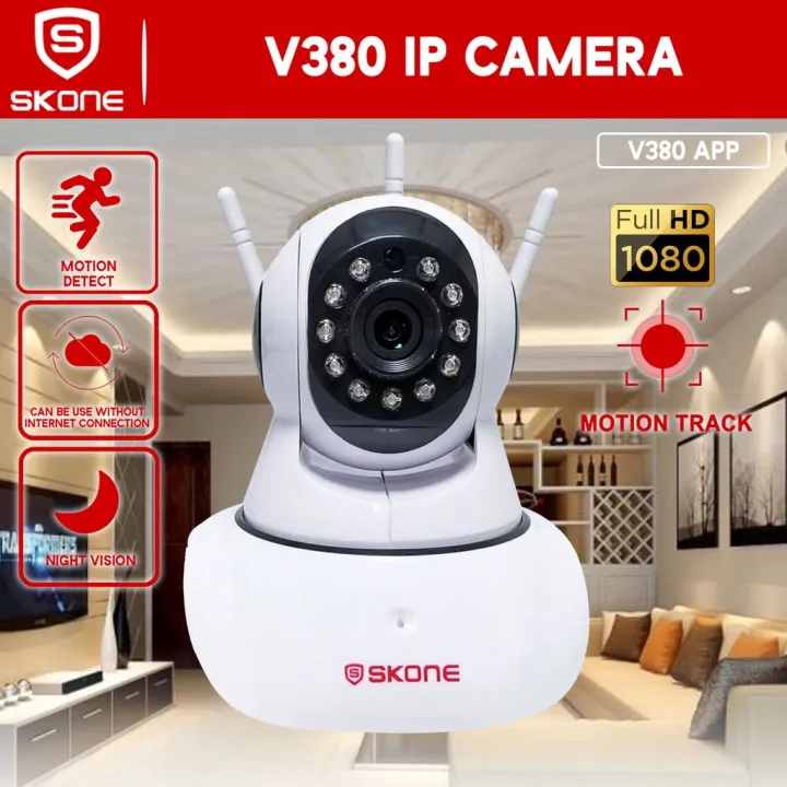 V380 CCTV Camera Pro IP Camera Wireless Smart HD 1080p P2P Night Vision ...